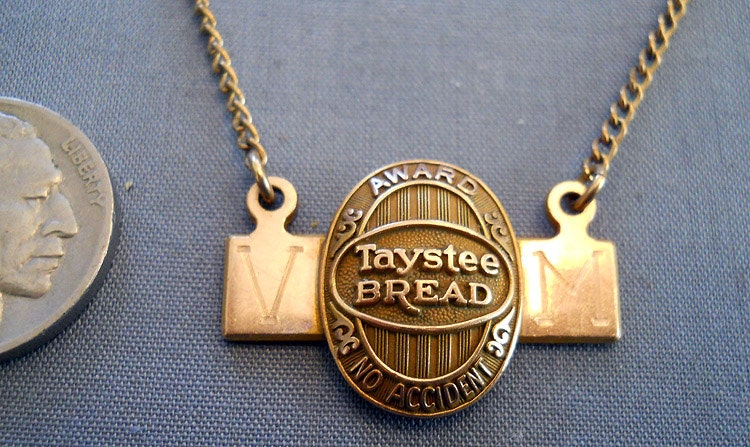 Vintage Safety Award for Taystee Bread Co. Duluth MN 1953 12k - Etsy