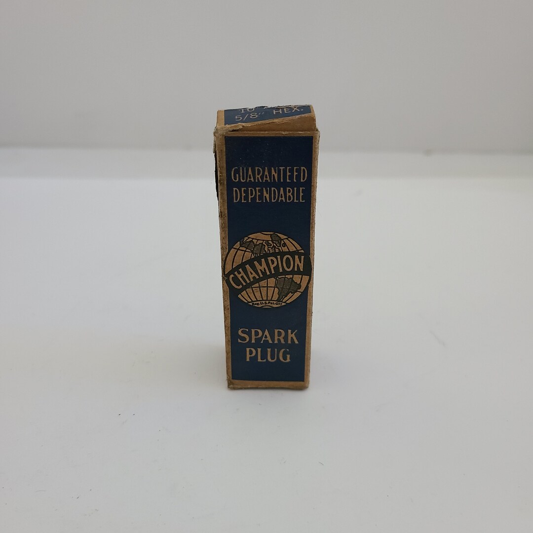 Vintage 1940s Champion Y6 Spark Plug for Chevrolet With Y8 Box - Etsy