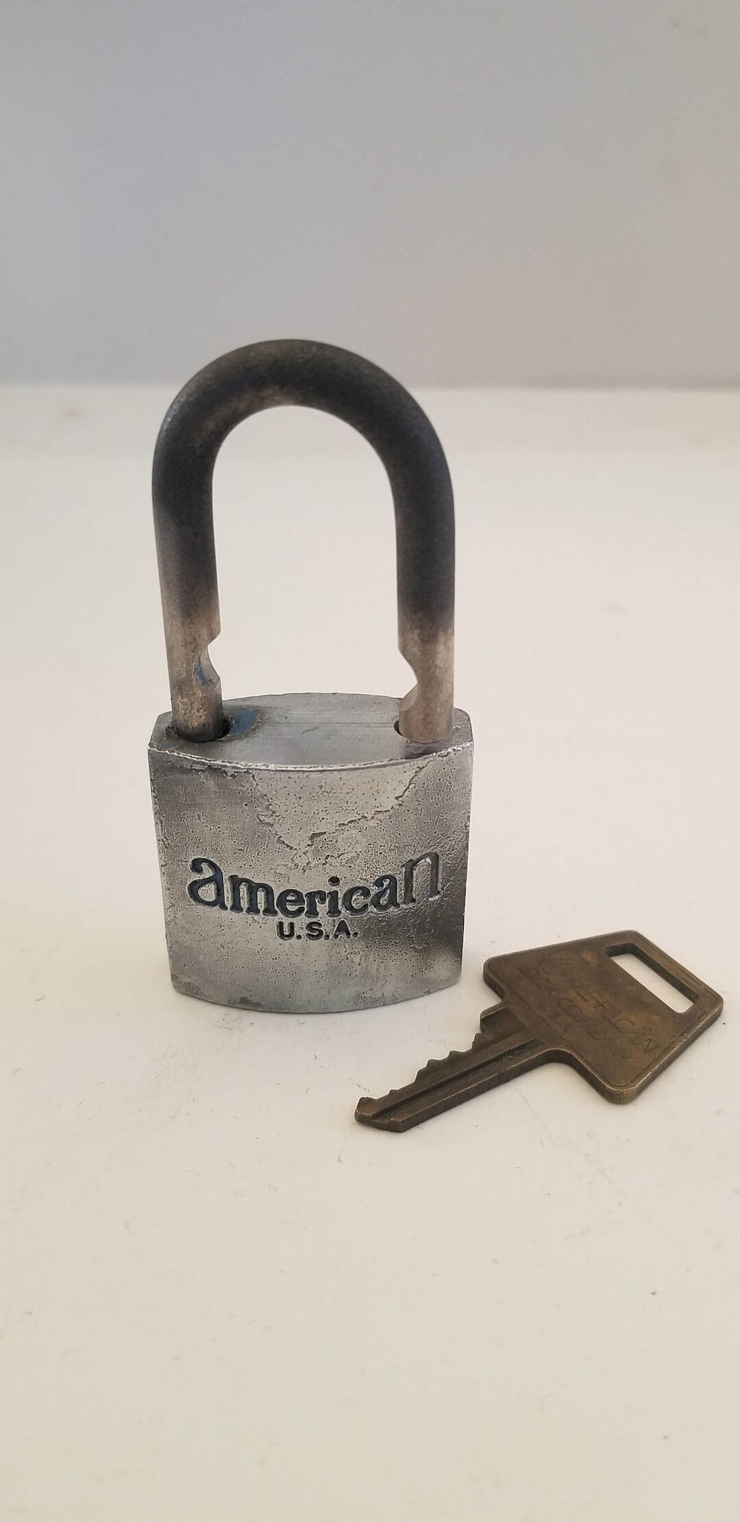Vintage Circa 1980's American Lock Co H. Barabin Branded Padlock With 1 ...