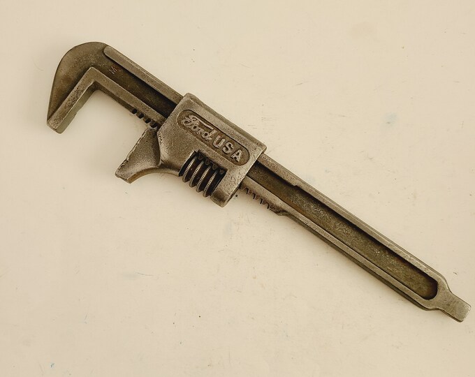 Vintage Ford Adjustable Wrench, "m"(moore Drop Forge) 1930's From Model ...