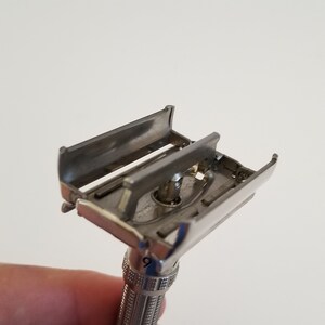 Vintage Gillette Adjustable Tech/tto Double Edge Safety Razor - Etsy