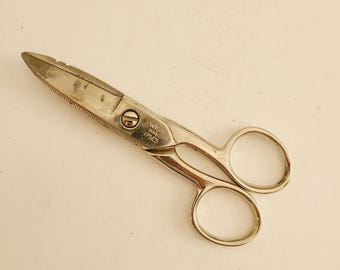 Vintage Pair of Ambidextrous Scissors by Boker V88 Razor Steel 4 Finger ...