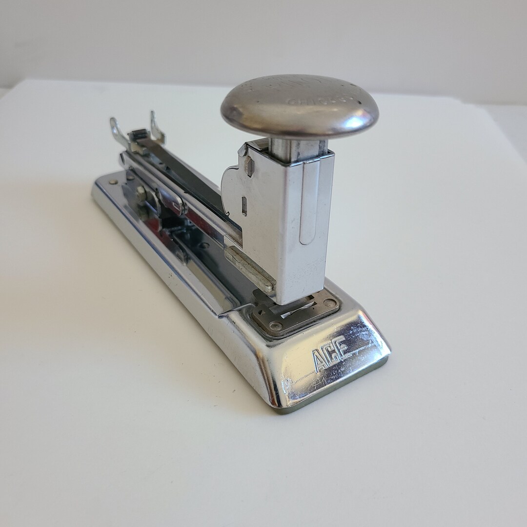 Vintage Art Deco Design Ace Fastener Pilot Model 404 Stapler, Ace ...