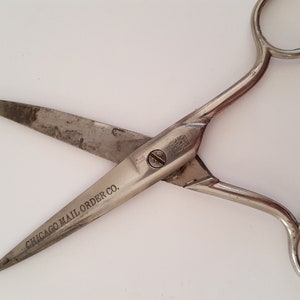 Vintage Early 1930's Monarch Scissors With Advertising for the Chicago ...