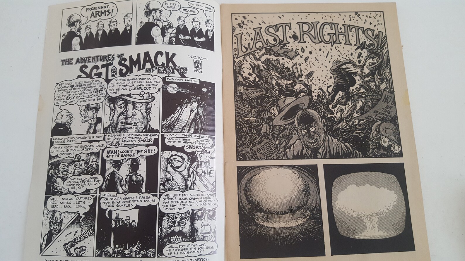 Vintage 1972 Underground Comic Book Deviant Slice Funnies | Etsy