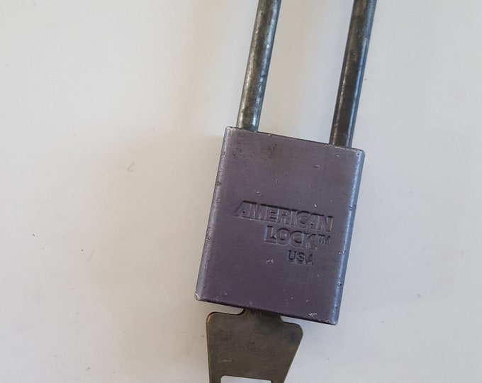 Vintage Junkunc Bros American Locks Series 30, Chicago Solid Padlock ...