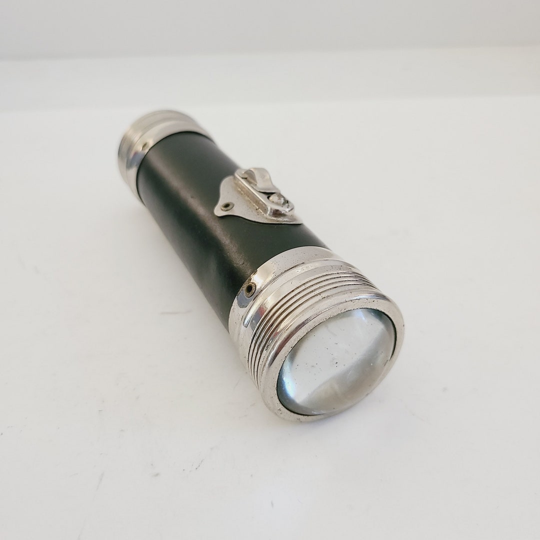 Antique Circa 1915 Franco 2 D Cell Flashlight, Excellent Working ...