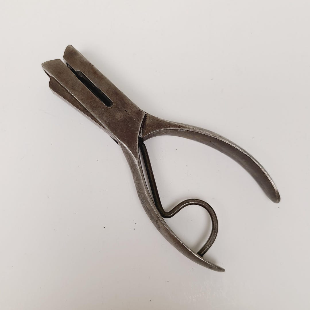 Vintage Circa 1930's Railroad Conductor Ticket Punch, Unknown Maker ...