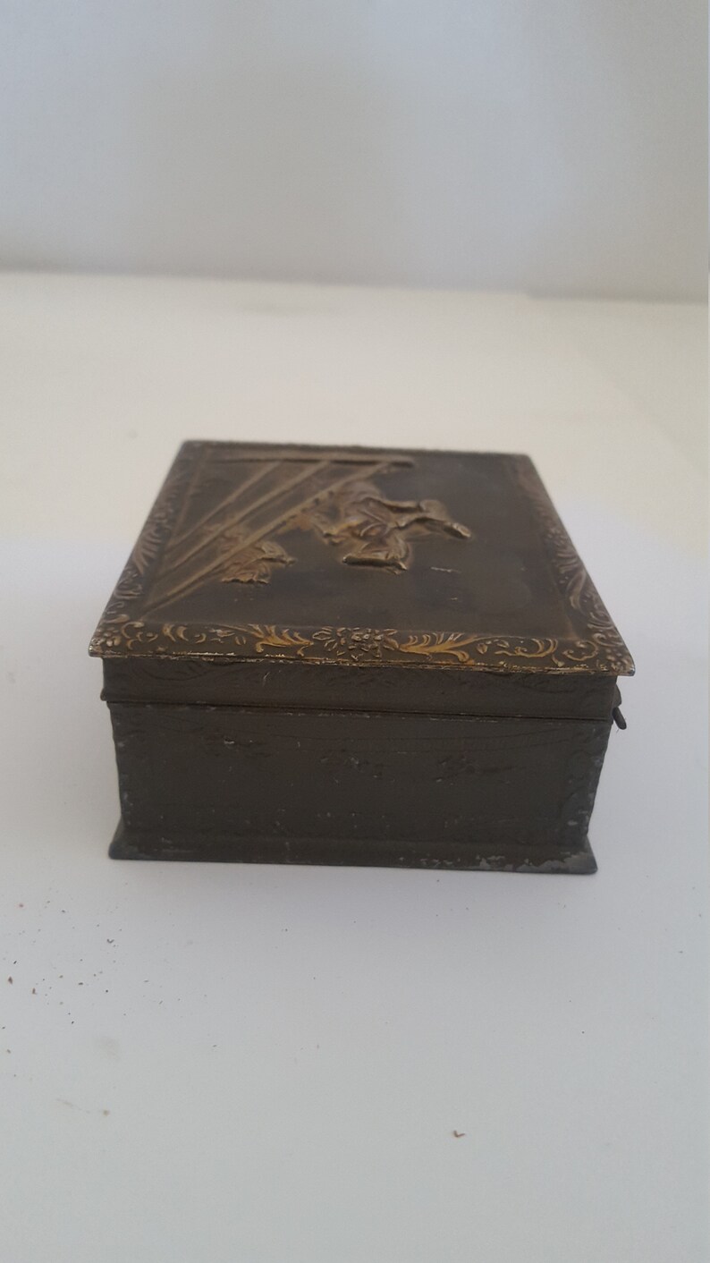 Vintage Japanese Cigarette Box, Made in Japan Early 1930s, World's Fair ...