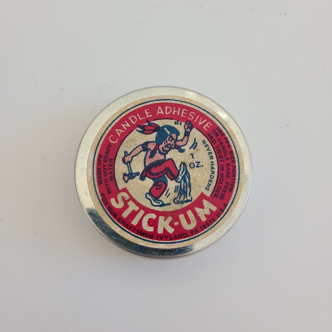 Vintage Politically Incorrect "stick-um" Tin, 1 Oz Size Fox Run Craftsmen, Huntingdon Valley, PA ...