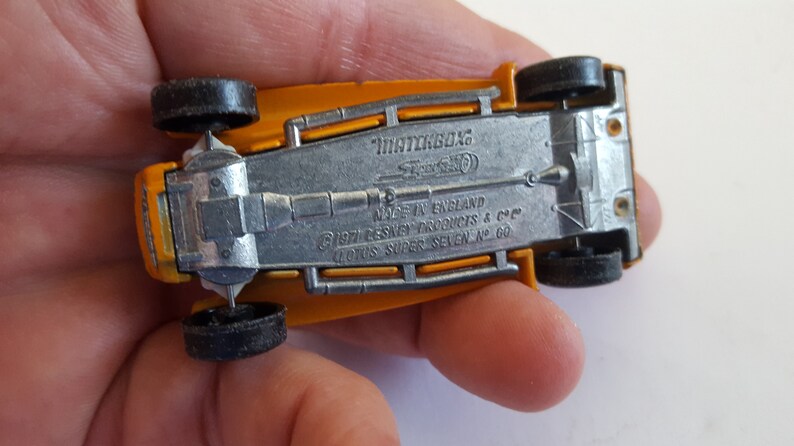 Vintage Matchbox Superfast Series No.60b Lotus Super Seven Car - Etsy