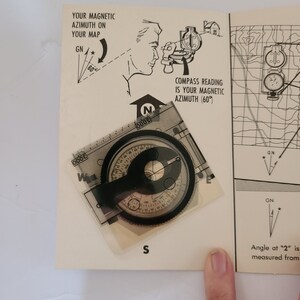 Vintage Circa 1968 shadow Tip Method of Orientation Without Compass ...