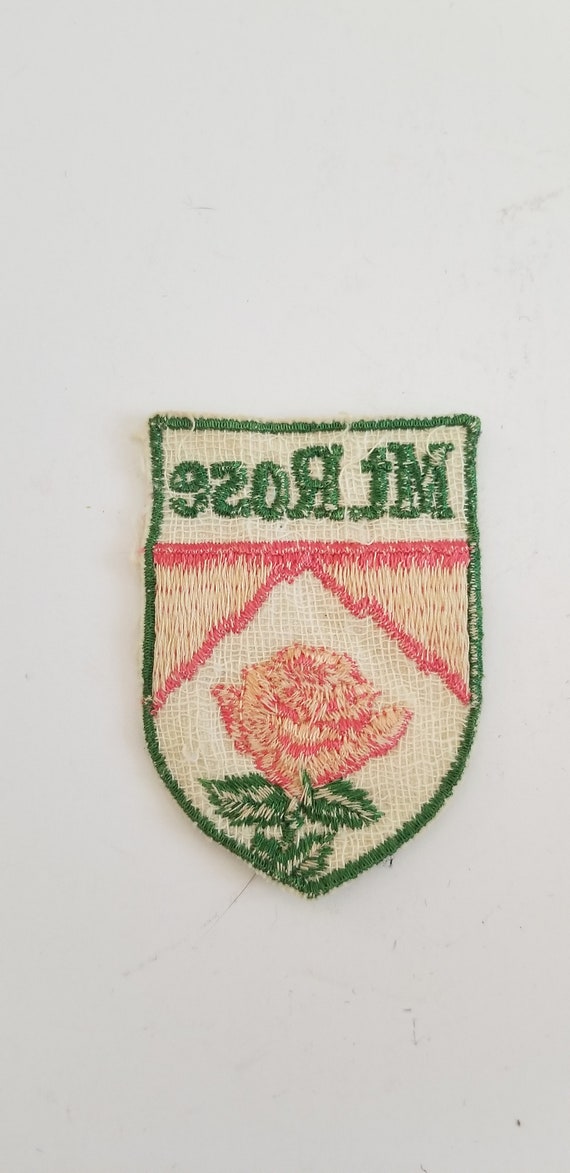 Vintage circa 1960's to 1970's ski area patch, Mt Ros… - Gem