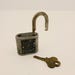 Vintage 1940s Eagle Lock Co. Padlock: Chippy Black Paint, With Key - Etsy
