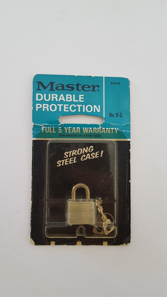 Vintage Circa 1970's Master Laminated Padlock Original | Etsy