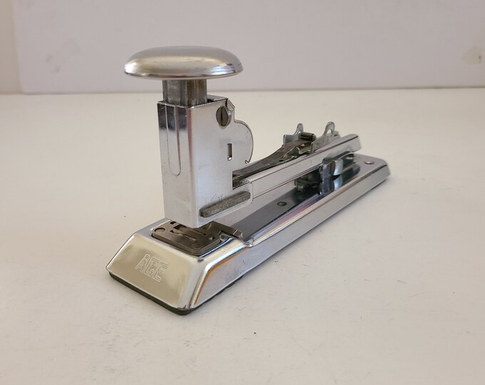 Vintage Art Deco Design Ace Fastener Pilot Model 402 Stapler, Vintage ...