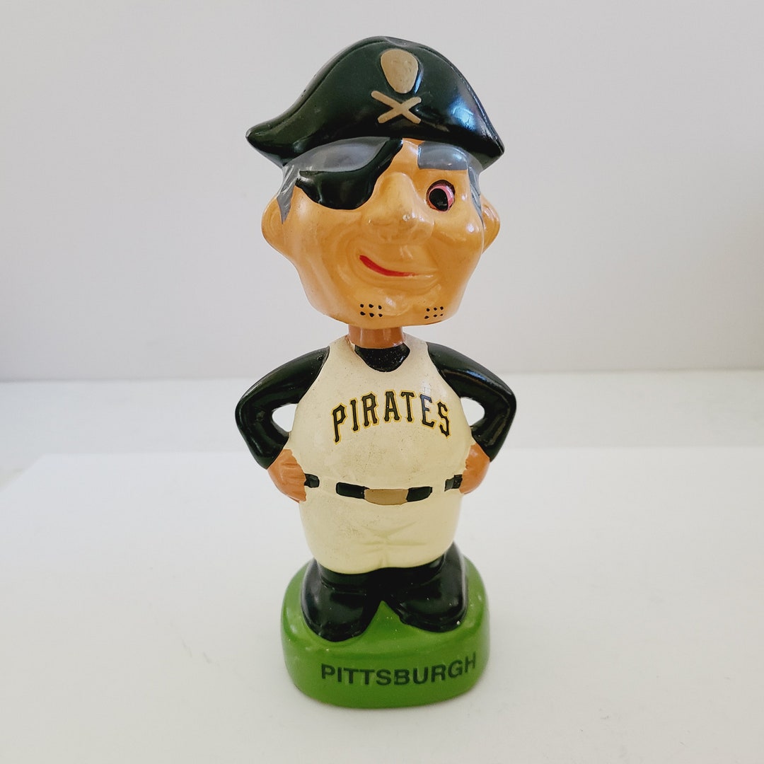 Vintage Circa 1980's Plaster Pittsburgh Pirates Bobblehead/nodder ...