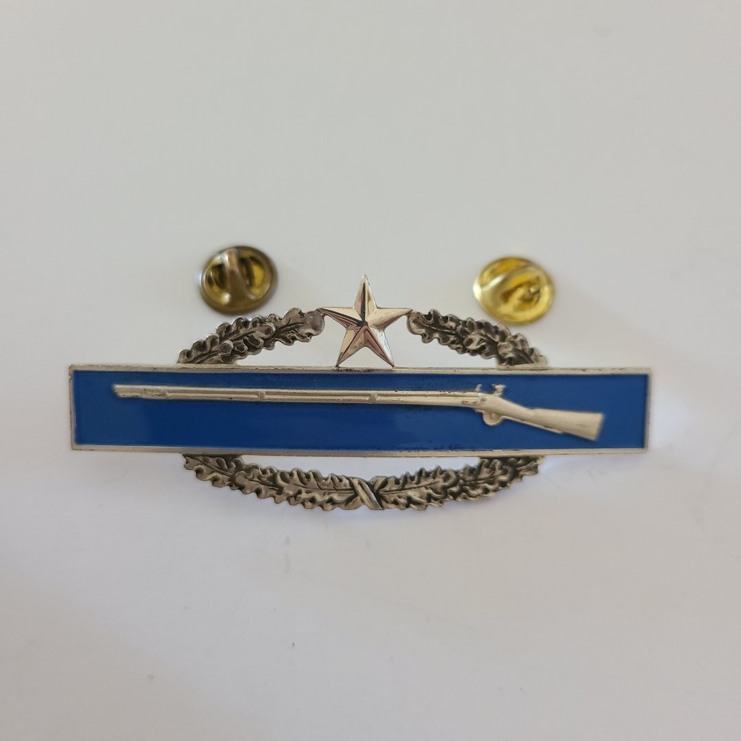 Vintage Vietnam War Era Combat Infantryman Badge 2nd Award, Original ...