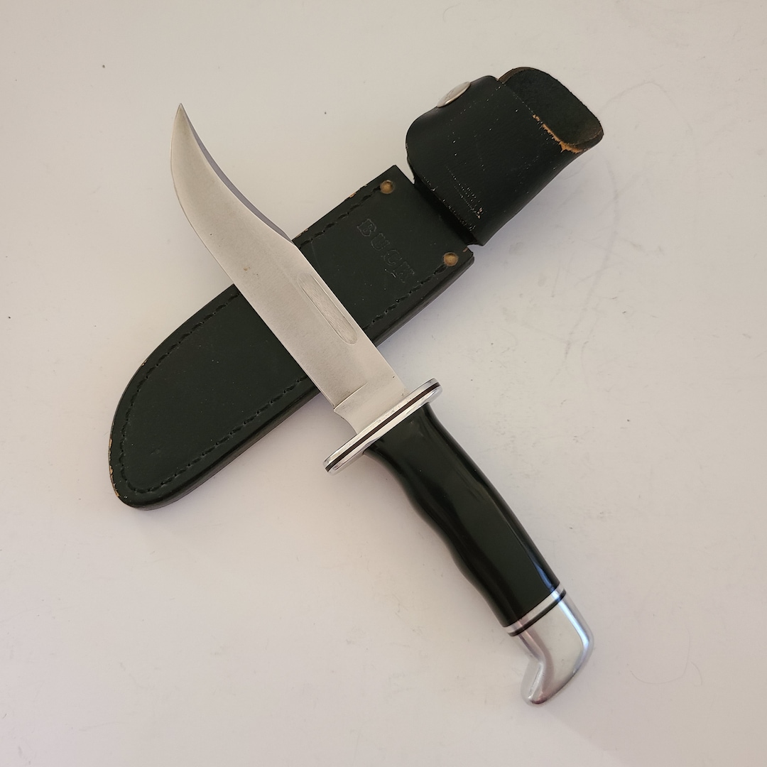 Vintage Circa 1978 Buck No.119 "special" Sheath Knife Light Use to ...