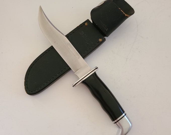 Vintage Circa 1950's Kinfolks Model 330-4 1/2 Fixed Blade Sheath Knife ...