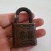 Antique Circa Early 20th Century All Brass Champion Padlock With One ...