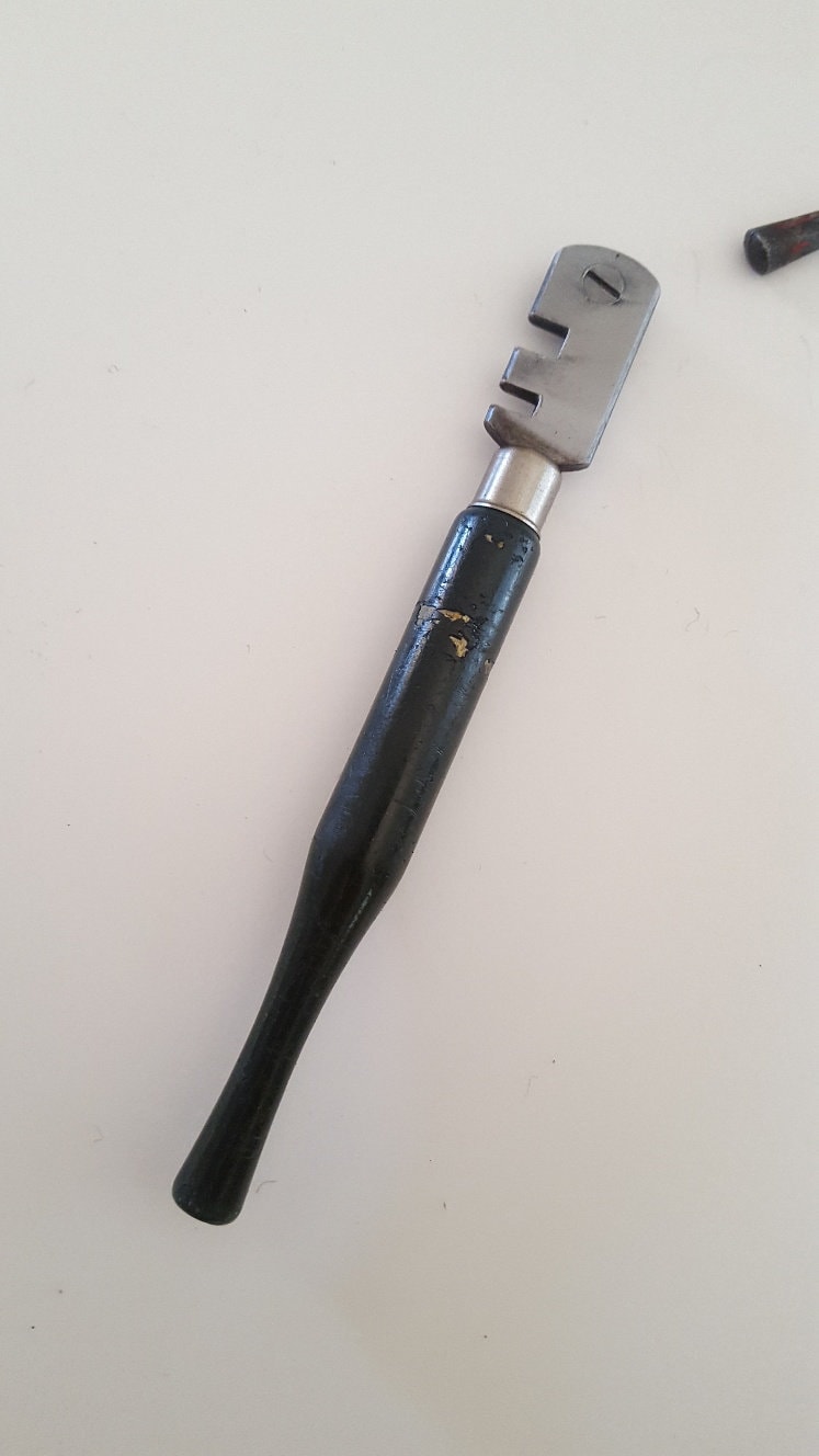 Vintage Pair Glass Cutters Two Generations a Lenox and a - Etsy