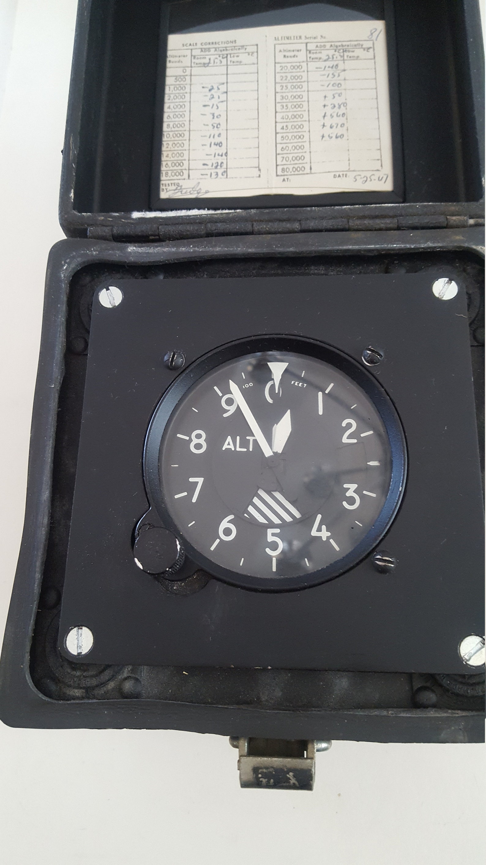 Vintage circa 1960's Portable Altimeter 50000 feet by | Etsy