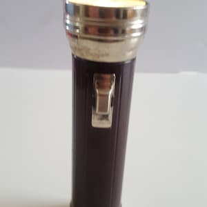 Vintage 1950 Burgess Flashlight Use 2 D Cells Not Included, Working ...