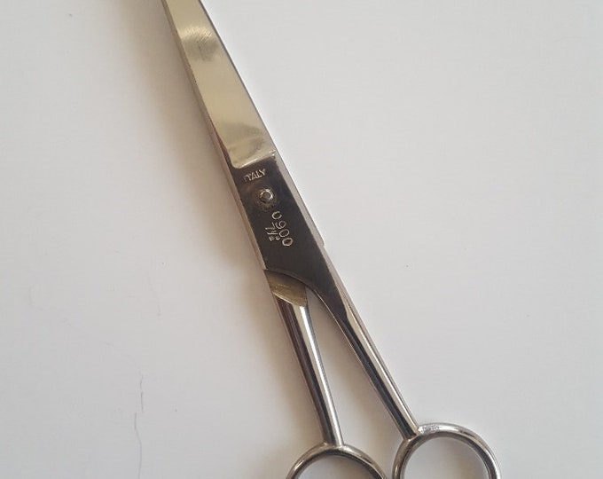 Vintage Italian Made Barber Scissors, "griffon" 0900 7 1/2" With a 3 ...