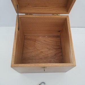 Vintage 1930's Nega File Co. Storage Box, Acid Free Mahogany Wood ...
