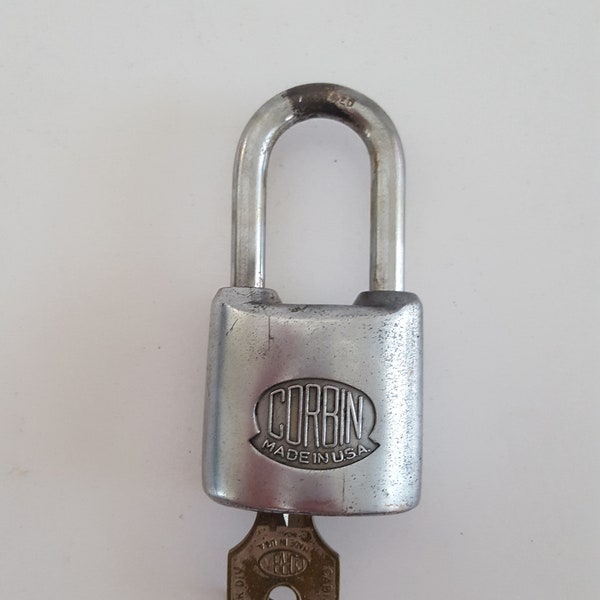 Corbin Padlock - Etsy
