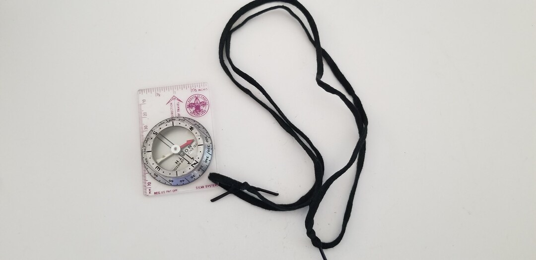 Vintage circa 1956 BSA Silva Pathfinder No.1051 compass, geocacheing ...
