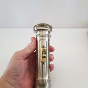Vintage Circa 1929 Sol-ray 2 D Cell Flashlight in Working Condition ...