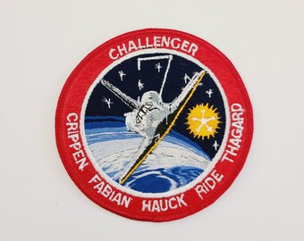 Vintage Challenger Space Shuttle Large Mission Patch - Etsy