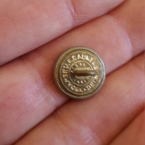 Vintage Pair Circa 1930's Railroad Motorman Uniform Buttons, Cuff ...