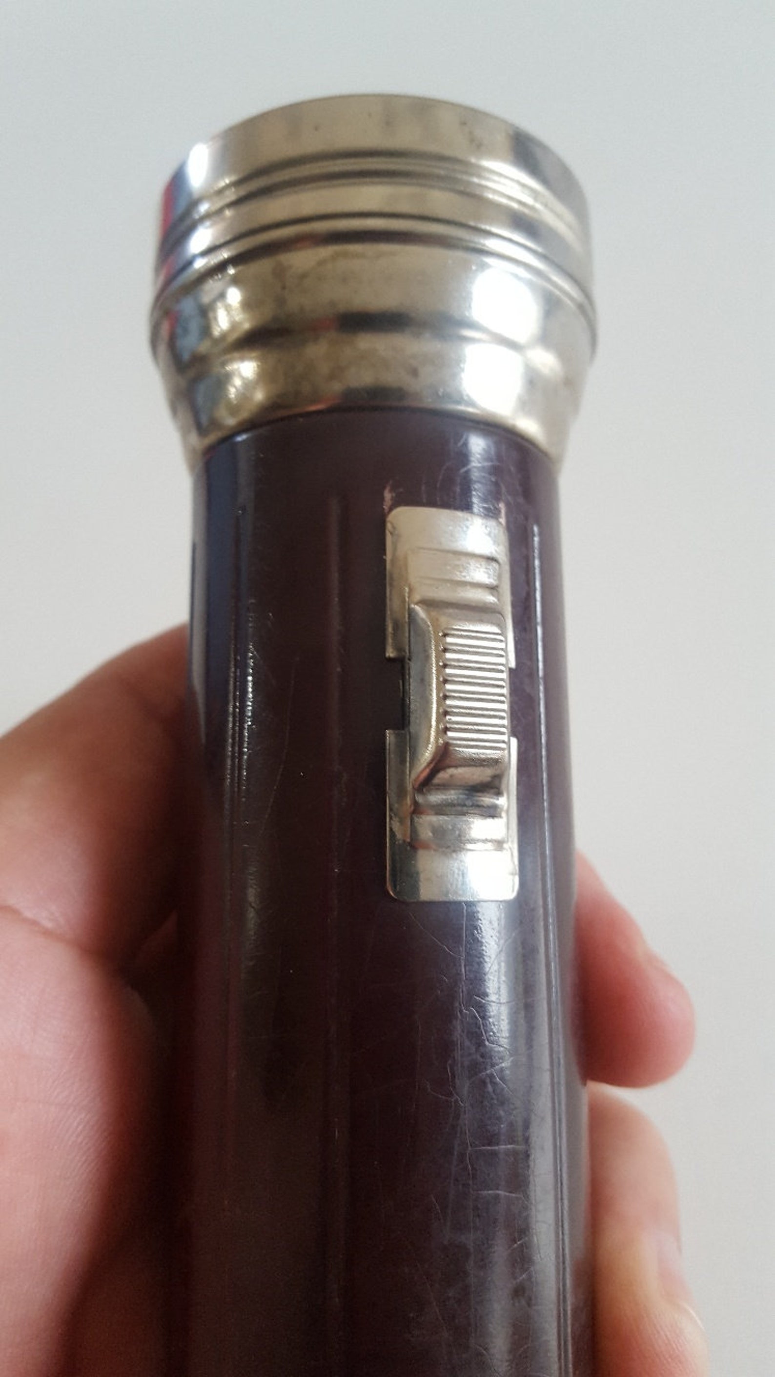 Vintage 1950 Burgess Flashlight Use 2 D Cells Not Included, Working ...