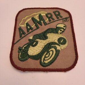 Vintage Circa 1960's AAMRR American Association Motorcyle Road Racers ...
