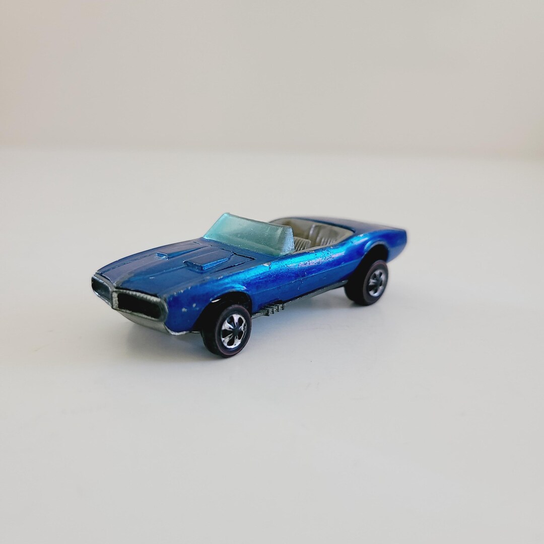 Vintage Hot Wheels Redline Firebird: Spectraflame Blue, Sweet 16, Hong ...