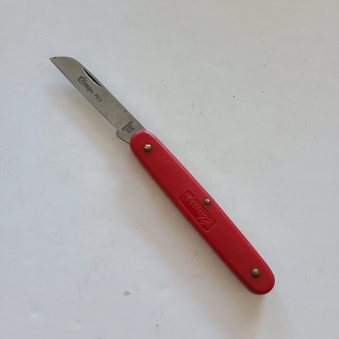 Vintage Clauss PK3 Floral Knife: Fremont Ohio Stainless Steel Blade - Etsy