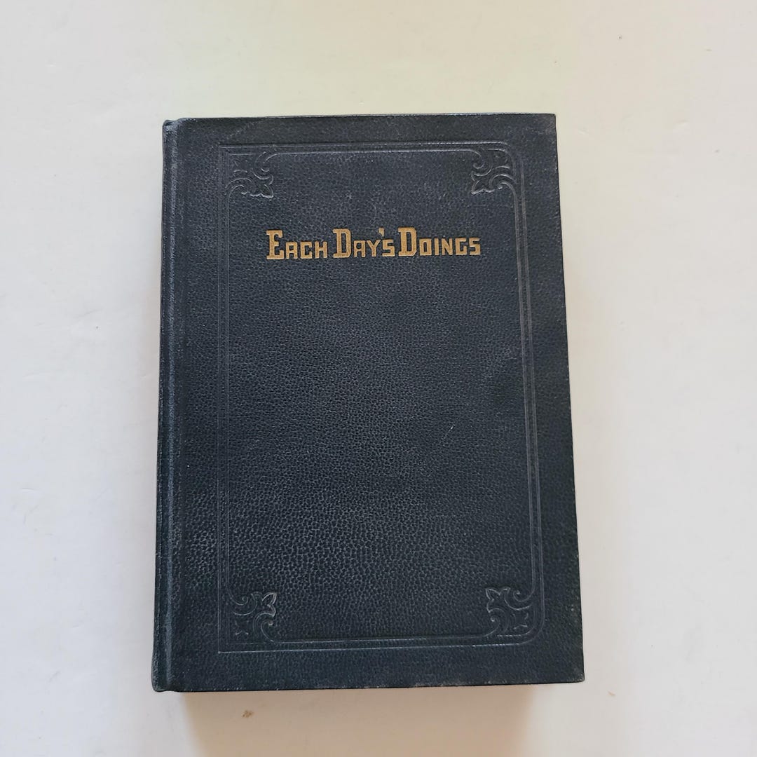 Vintage 1932-1936 Diary of a Circuit Rider Minister From North Dakota ...