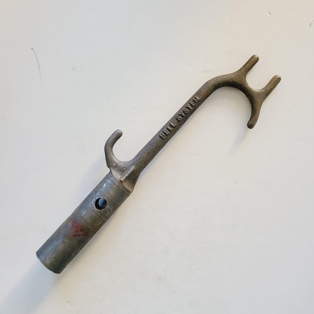 Vintage Bell System Lineman Wire Raising Tool: Cast Steel Hook - Etsy