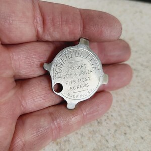 Vintage Circa 1960's Four-way Pocket Screwdriver Times Square Stores ...