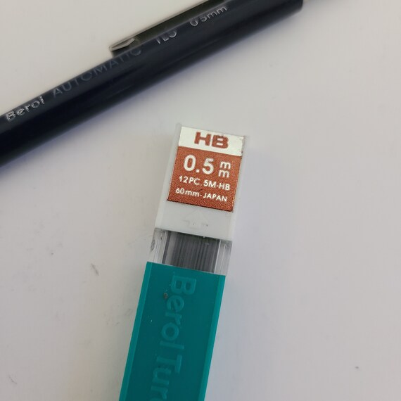 Vintage 1980 s Berol Automatic TL5 Mechanical Pencil Sliding Sleeve Drawing drafting Pencil Has a Partial Pack of Leads Etsy UK