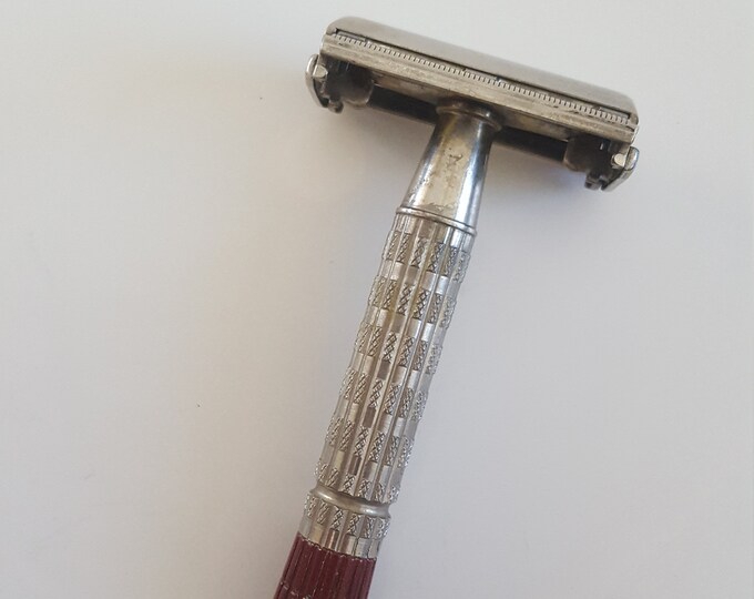 Vintage 1955 Date Code A-4 Gillette Super Speed TTO Red Tip for a More ...