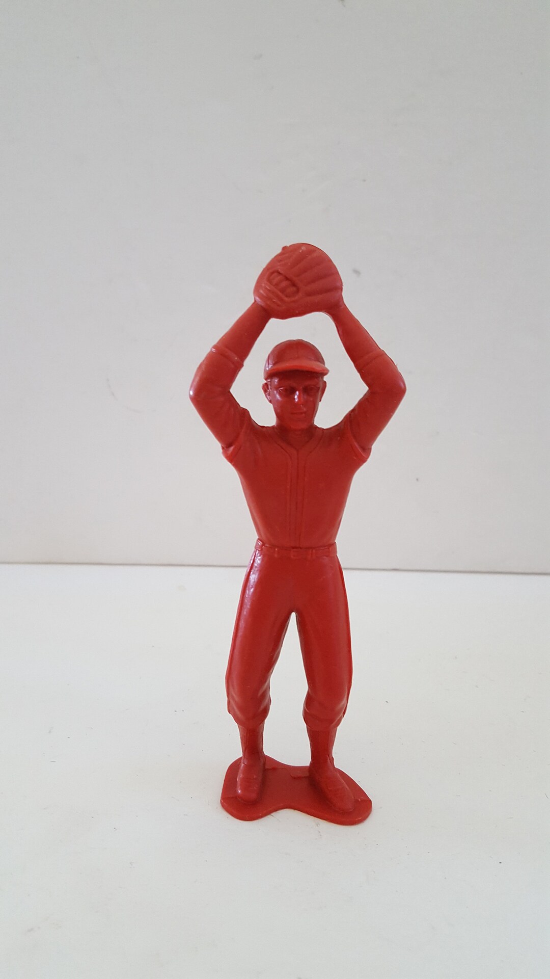 Vintage 1963 Marx Style Baseball Player Plastic Figure - Etsy