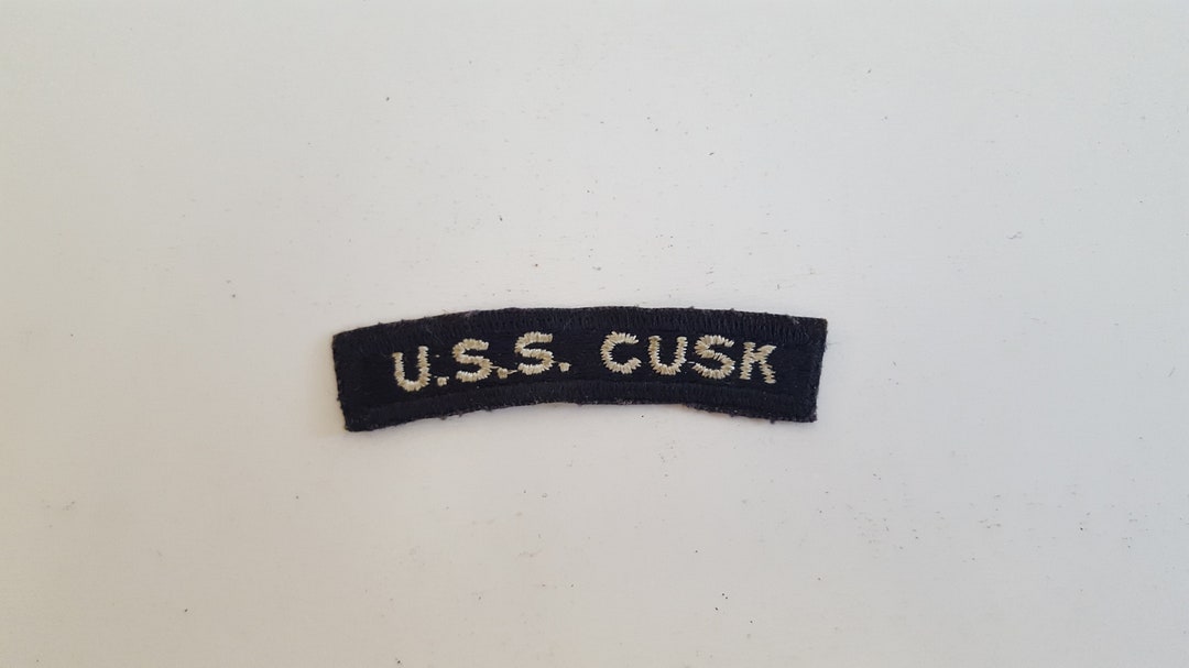 Vintage Circa 1960's Balao Class Submarine USS Cusk SS-348 Uniform ...