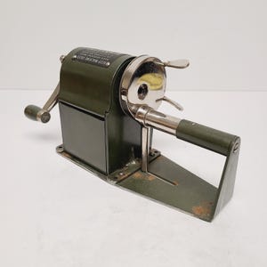 Antique C1920's "dandy" Self Feeder Manual Pencil Sharpener Automatic ...