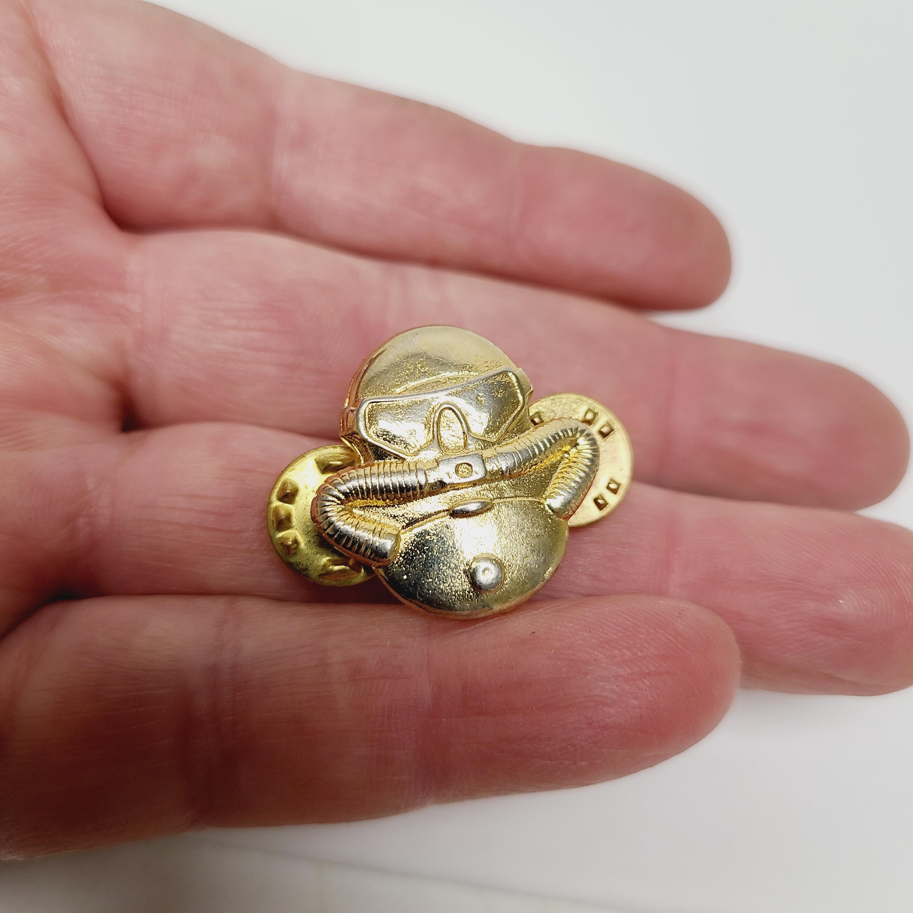 Vintage USMC "combatant Diver Insignia". Rebreather Pin - Etsy