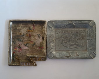 Vintage Ashtrays Souvenir Ashtrays State Ashtrays Florida - Etsy