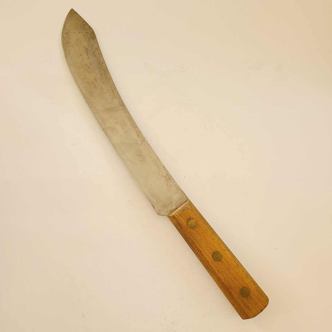 Vintage Seriously Large Butcher's Knife by International Edge Tools Co ...